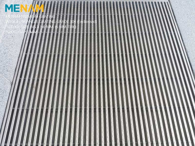 Entrance Mat Grating Anti-Slip - Office Building - menamgrating