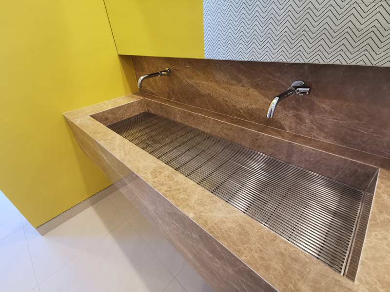 Washbasin Grating 304 – Anti - Splash I Office Building - menamgrating